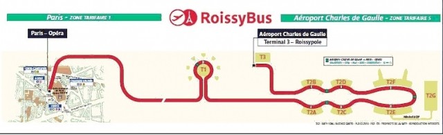 RoissyBus - navetta autobus tra l'aeroporto di Charles De Gaulle Parigi ...