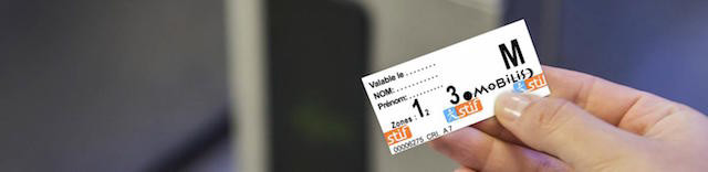 Abbonamento giornaliero trasporti Mobilis: Metro, bus, tram Paris